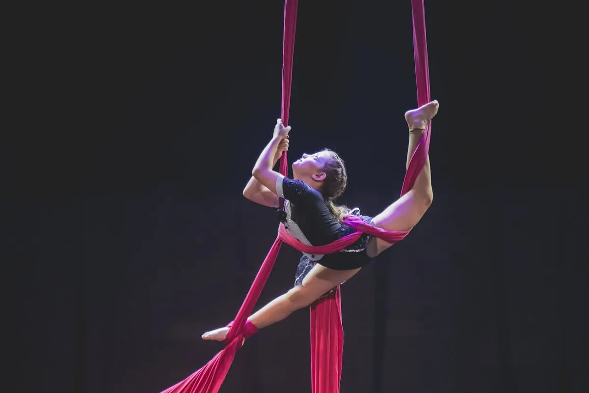 Soaring to New Heights: Aerial Silks Tricks for Every Level - Acrofab Texas